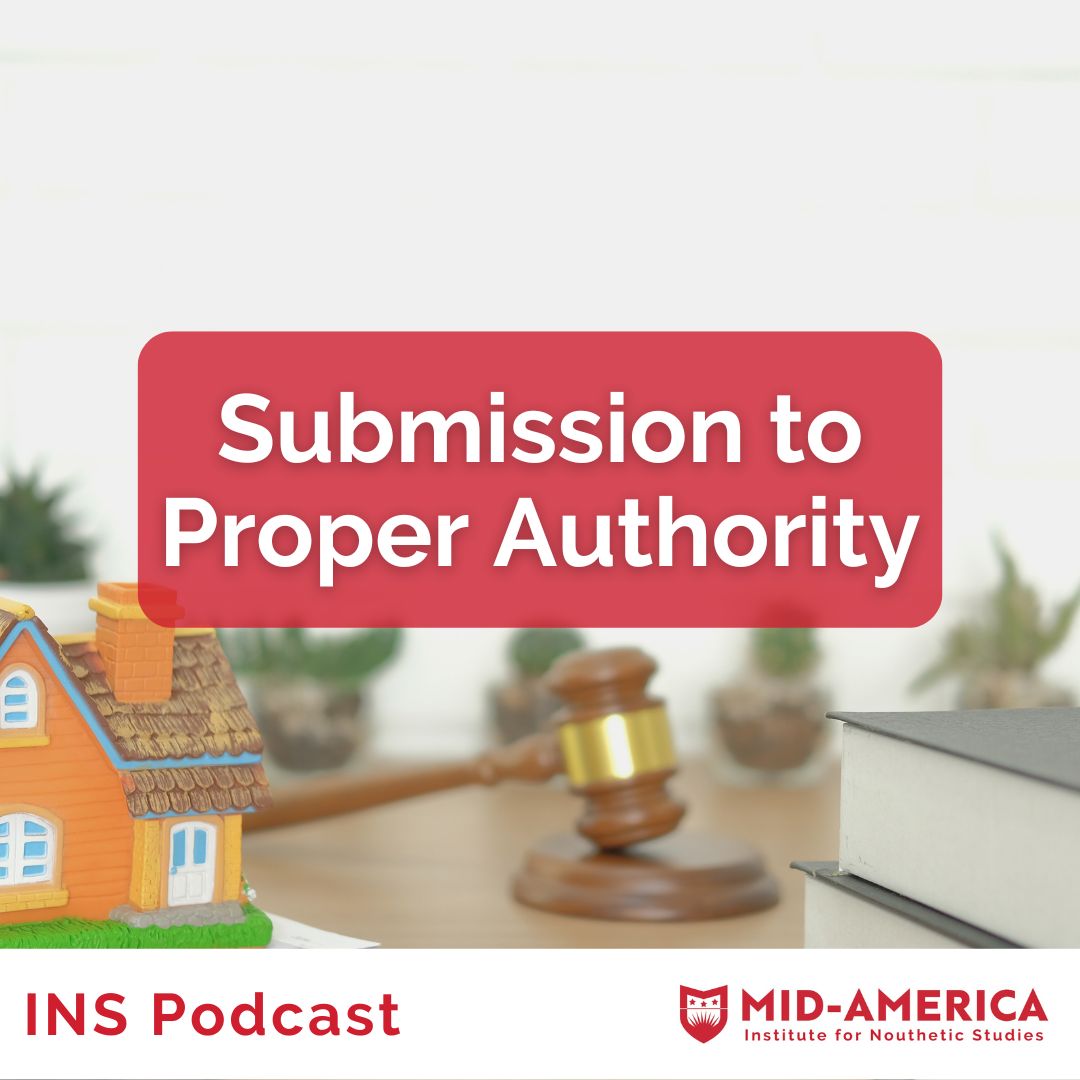 Submission to Proper Authority