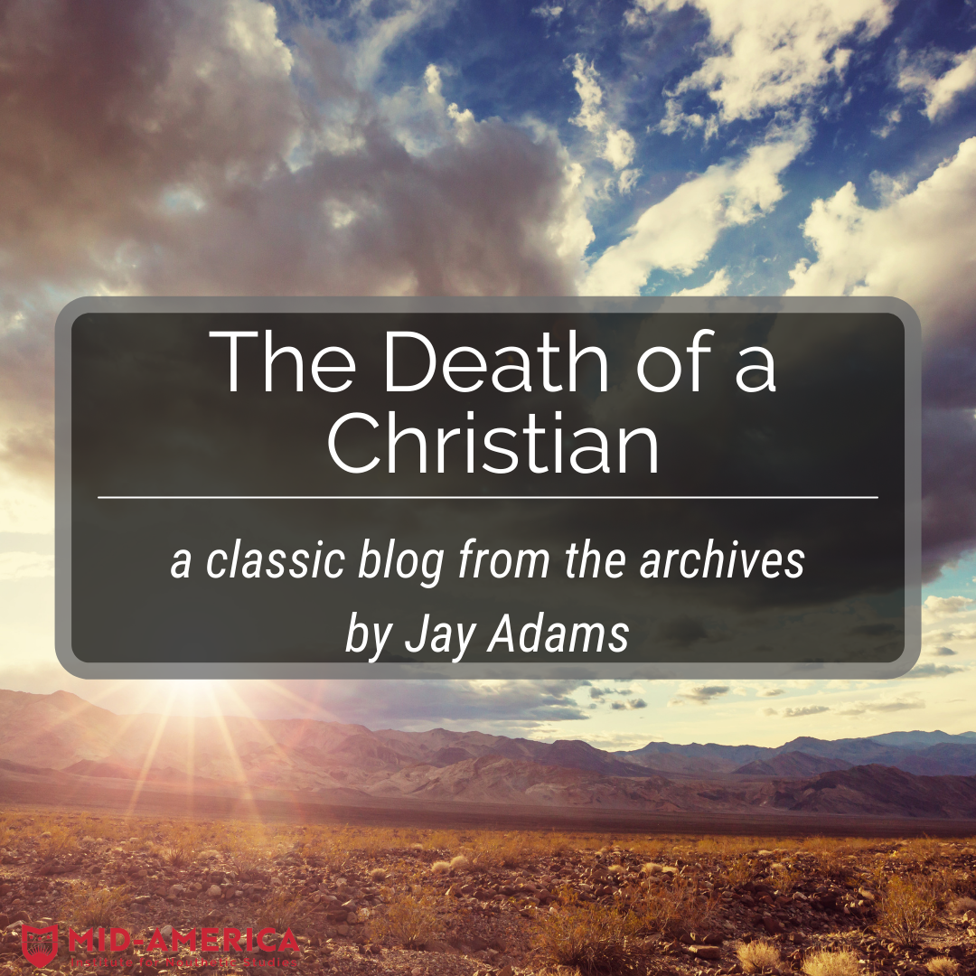 The Death of a Christian